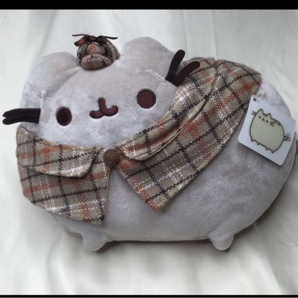Gund | Toys | Nwt Detective Pusheen Cat Plush | Poshmark